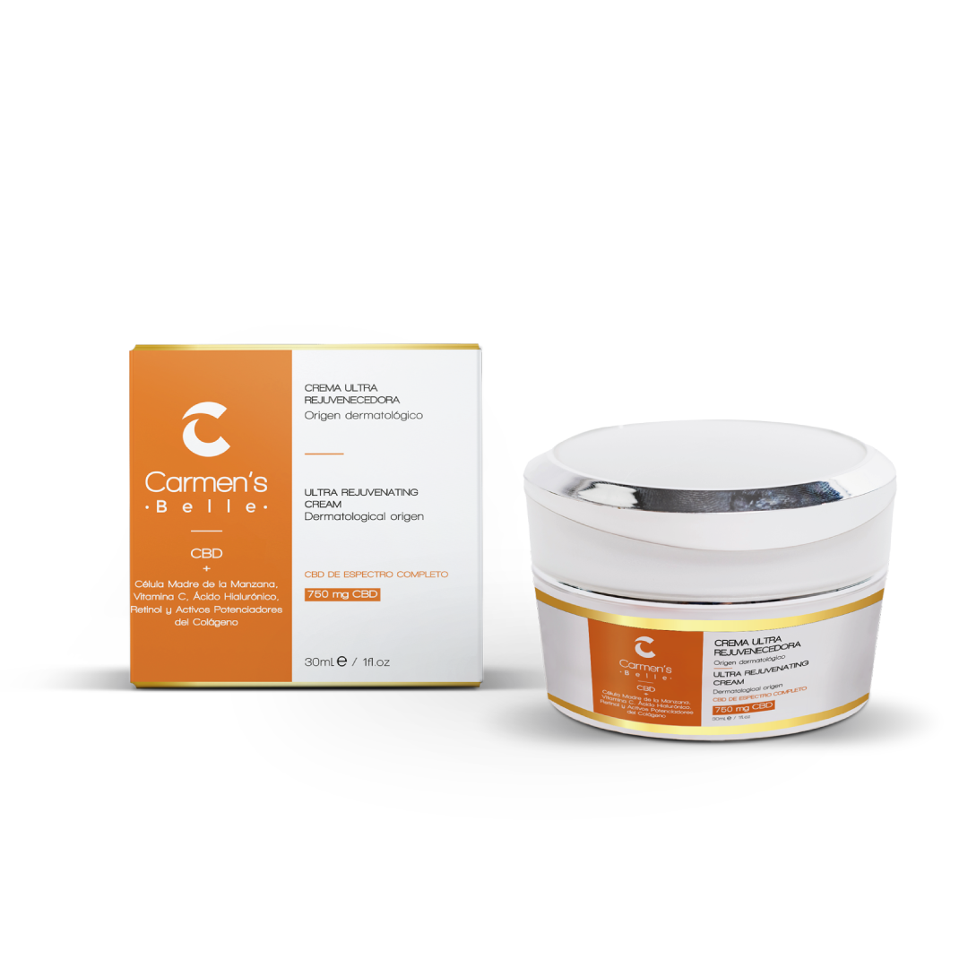 Crema Ultra Rejuvenecedora CBD Espectro Completo - 30mL – Carmen´s ...